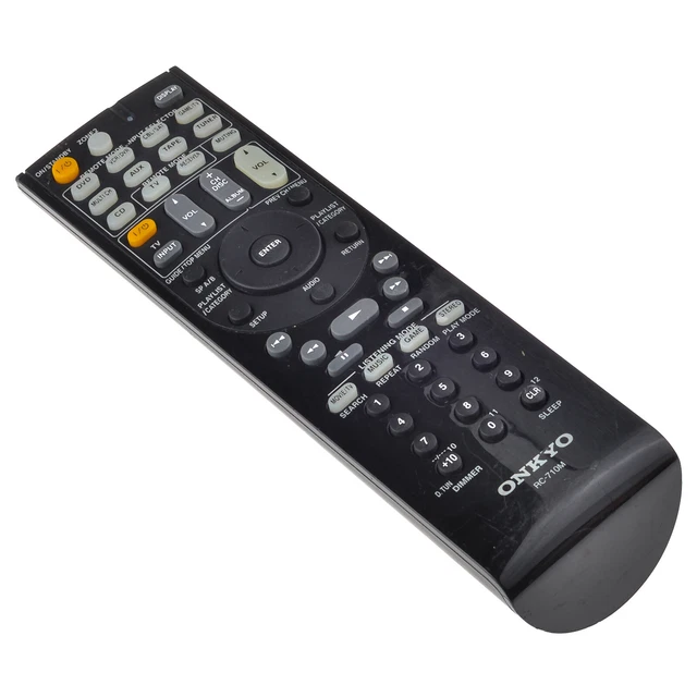 ORIGINAL ONKYO RC-710M Remote Control for Av Receiver/Tested £46.87 ...