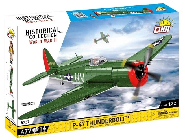 COBI 5737 - Historical Collection - World War II - P-47 Thunderbolt ...