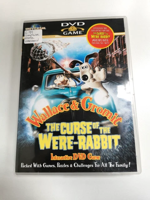 WALLACE & GROMIT The Curse of the Were-Rabbit DVD Game VG Condition #GB ...