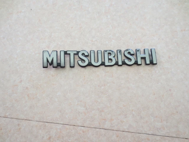 ORIGINAL MITSUBISHI PLASTIC badge / emblem -- --- $30.00 - PicClick AU
