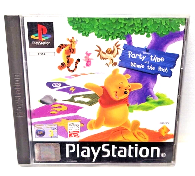 DISNEY'S PARTY TIME with Winnie The Pooh PS1 PlayStation 1 PAL UK ...