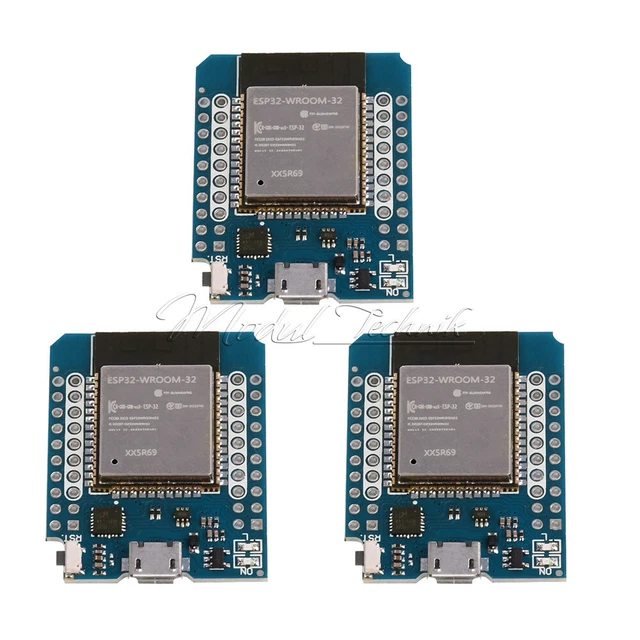 3X D1 MINI ESP32 WiFi Bluetooth CH9102 Development Board ESP-WM-32 ...