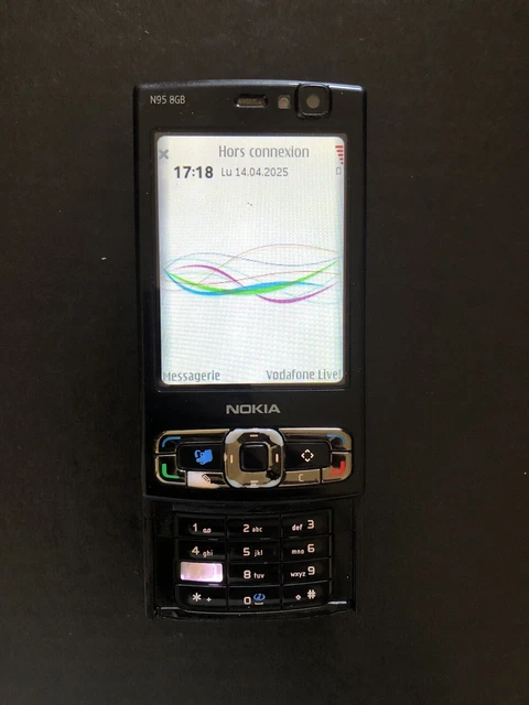 NOKIA N95 8GB Black Fonctionnel En L’état(lire L’annonce) EUR 12,50 - PicClick FR