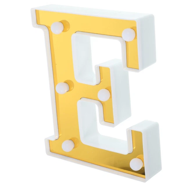 LETTER LIGHT ALPHABET Letter Sign Alphabet Night Light Sign Party ...