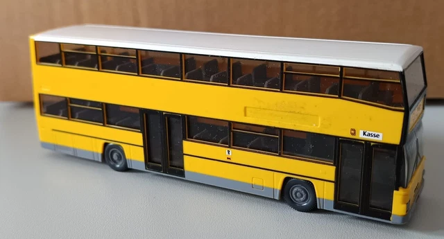 WIKING 731 04 33 MAN Berliner Doppeldecker-Bus D 89 1:87 EUR 15,00 ...