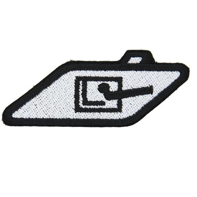 ROYAL TANK REGIMENT Rtr White Embroidered Tank Suit Badge Trf £2.50 ...