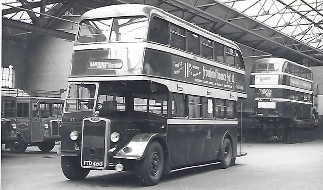 BUS PHOTO: JTE496 Rawtenstall CT (11). 1948 Leyland Titan PD2/1 /East ...