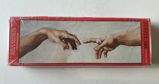 MICHELANGELO THE CREATION of Adam - Vatican Museum 1000 Piece Jigsaw ...
