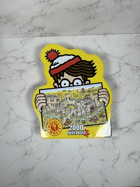 WHERES WALLY THE End Of The Crusades Jigsaw Puzzle 2000 Piece Yellow ...