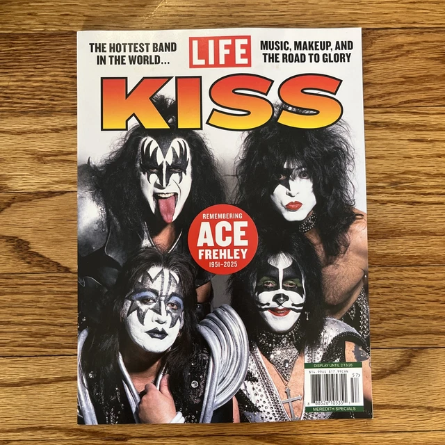 ACE FREHLEY THE Ultimate Guide to KISS and Life Magazine Kiss issue Pay ...