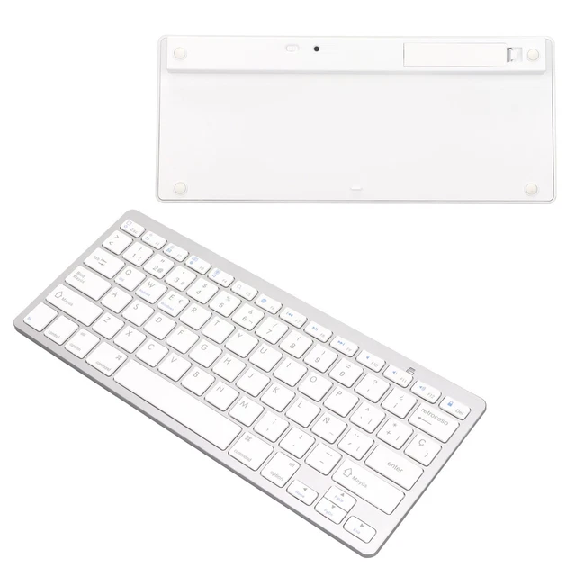 (SPANISH)MINI KEYBOARD STABLE Connection Ultra Thin Wireless Keyboard ...