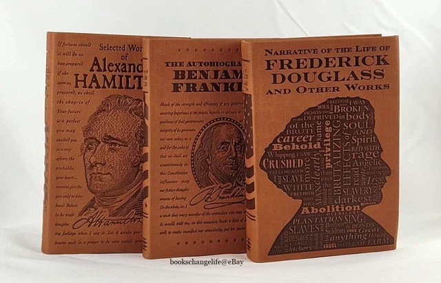 WERKE VON FREDERICK DOUGLASS, BENJAMIN FRANKLIN, ALEXANDER HAMILTON * 3 ...