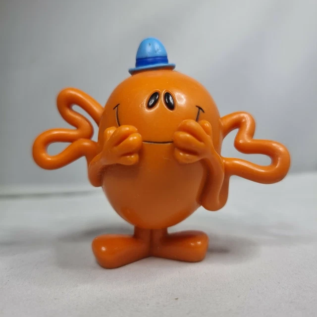 RARE 2008 MATTEL Mr Men & Little Miss - Mr Tickle - Orange Figure Toy ...