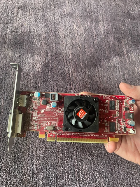 DELL ATI RADEON HD 4550 (512 MB) DVI + Displayport Grafikkarte EUR 25 ...