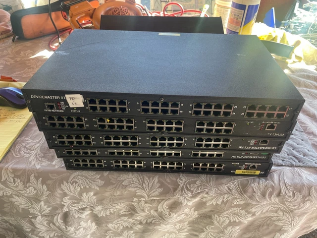 COMTROL DEVICEMASTER RTS 32RM RJ45 10/100 Control RTS32 RTS 32RM ...