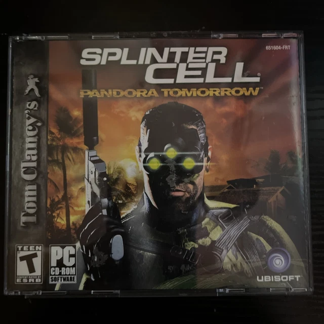 TOM CLANCY'S SPLINTER Cell Pandora Tomorrow (Ubisoft 2004 3 discs) game ...