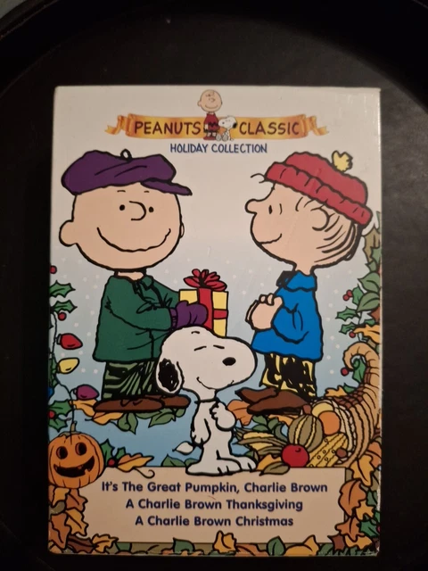 PEANUTS CLASSIC, COMPLETE Holiday Collection Box Set 3 DVDs with bonus ...