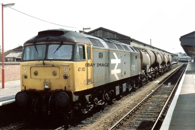 PHOTO CLASS 47 Loco No 47362 At Salisbury 1991 £2.35 - PicClick UK
