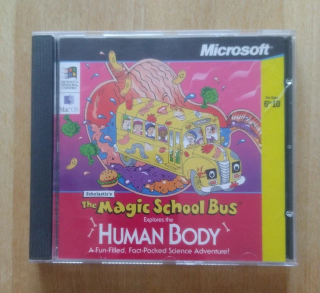 THE MAGIC SCHOOL Bus Explores The Human Body £7.95 - PicClick UK