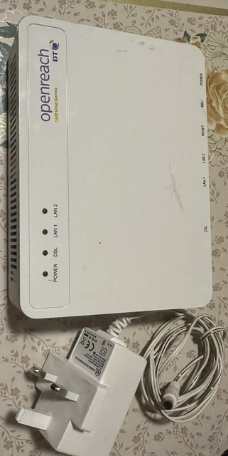 BT OPENREACH ECI B-FOCuS Fibre VDSL FTTC Broadband Modem Tested ...