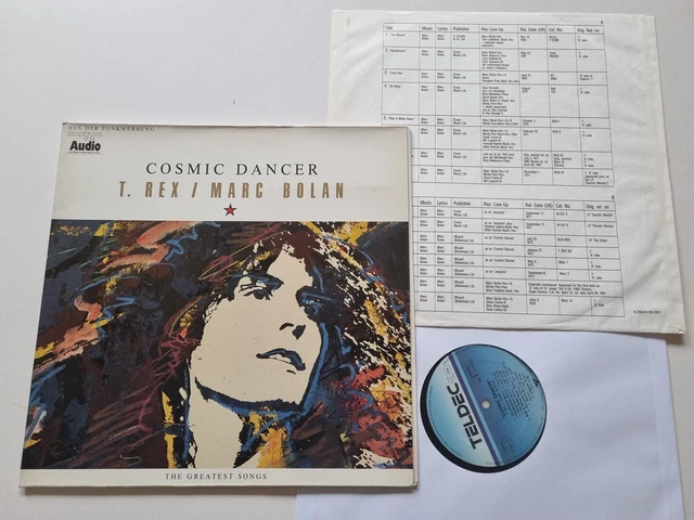 T. REX/ MARC Bolan - Cosmic Dancer/ Greatest Hits Vinyl LP Germany EUR ...