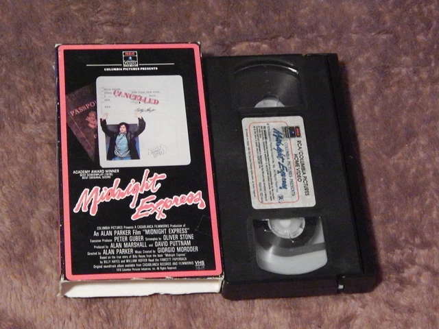 MIDNIGHT EXPRESS + The Amsterdam Kill (VHS x 2) LOT D'ACTION NARC ...