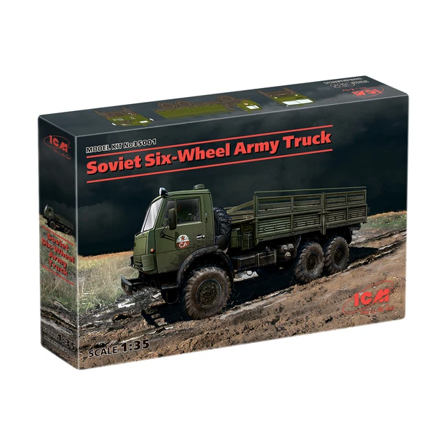 ICM HISTORICAL MINI 1:35 Soviet Six-Wheel Army Truck New £74.03 ...