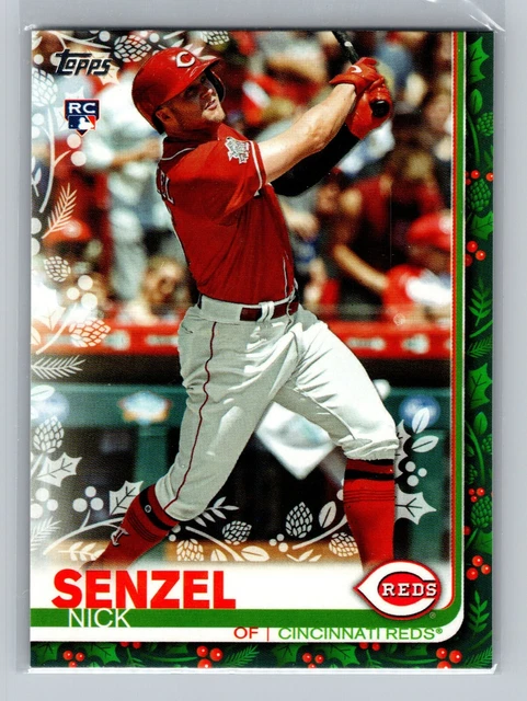 CARTE RECRUE 2019 TOPPS Holiday Nick Senzel #hw125 - Cincinnati Reds ...
