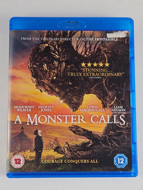 A MONSTER CALLS Blu-ray Region B - VGC - Mint Disc £7.75 - PicClick UK