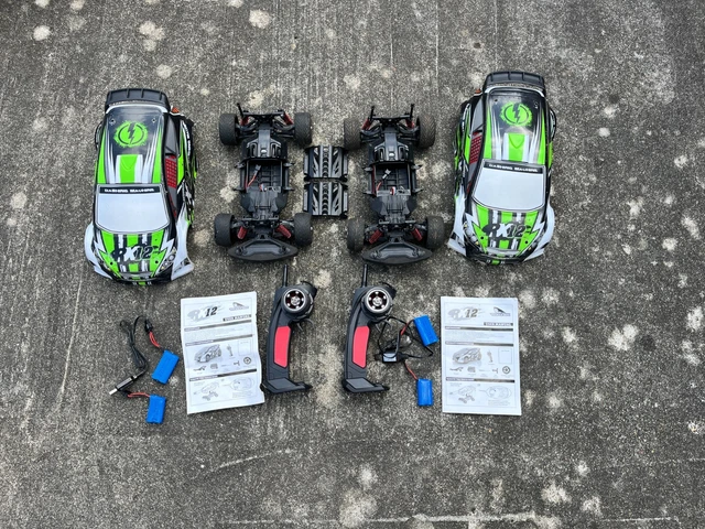 2 X FUNTEK FTK-RX12/GR Rally 1/12 RX12 Green RTR 2.4GHz modeling £1.75 ...