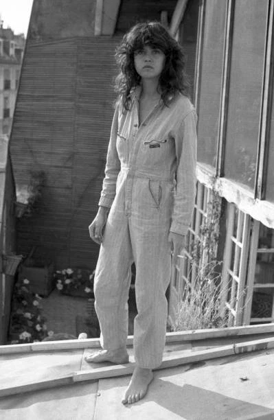 ACTRESS MARIA SCHNEIDER at her home in Paris 1976 OLD PHOTO 4 $9.00 ...