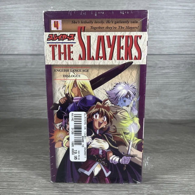 THE SLAYERS 1995 Anime TV Series VHS Volume 4 Anime Cartoon English ...