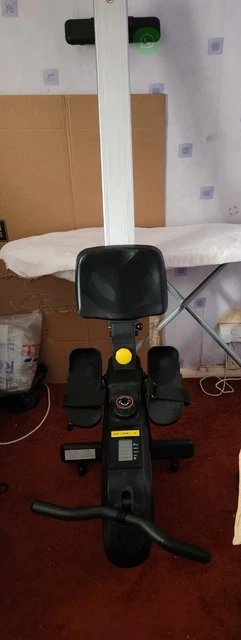 HOMCOM FITNESS ADJUSTABLE Magnetic Rowing Machine Rower w/ LCD Digital ...