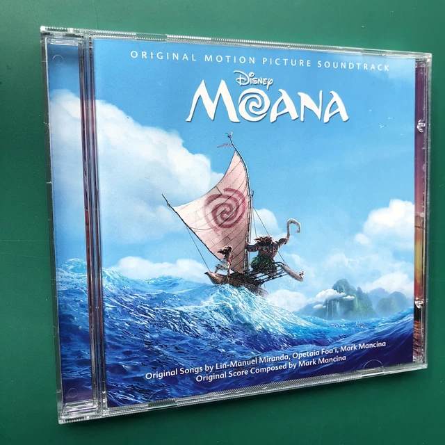 Mark Mancina Moana Disney Animated Film Soundtrack Score Ost Cd Auliʻi Cravalho £2000 Picclick Uk