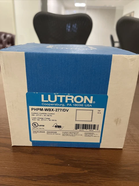 LUTRON PHASE ADAPTIVE Power Module With 3-Wire Fluorescent Input PHPM ...