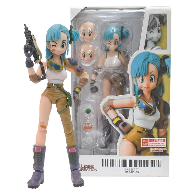 ANIME DRAGON BALL Z Super Bulma Action Figure Collection Model Toys ...