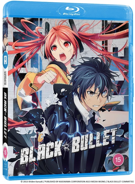 BLACK BULLET: COMPLETE Series (Blu-ray) Yuki Kaji Rina Hidaka Yui Horie ...