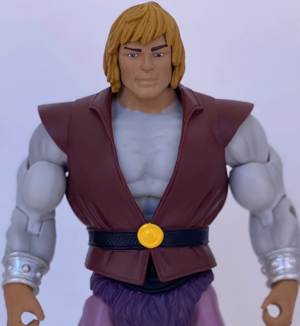 MOTUC MASTERS OF the Universe Classics He-Man Prince Adam original PAS ...