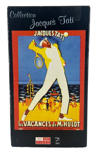 JAQUES TATI LES Vacances De Mr Hulot VHS Rare Vintage French Free ...