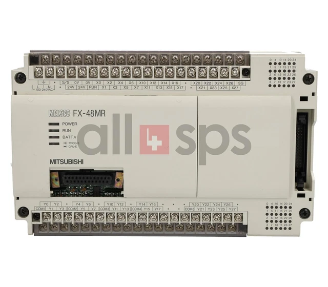 CONTRÔLEUR PROGRAMMABLE MITSUBISHI Melsec, Fx-48Mr-Es (Utilisé) EUR 670 ...
