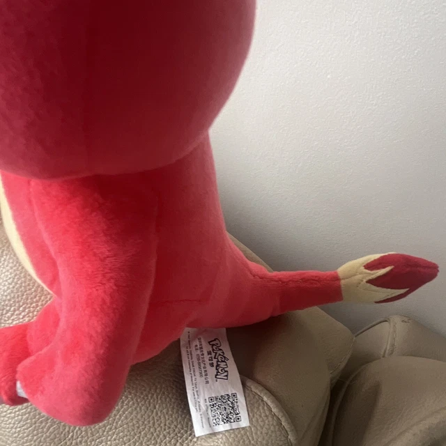POKÉMON CHARMANDER PLUSH Soft Toy Small 15-35cm Washable Red Yellow ...