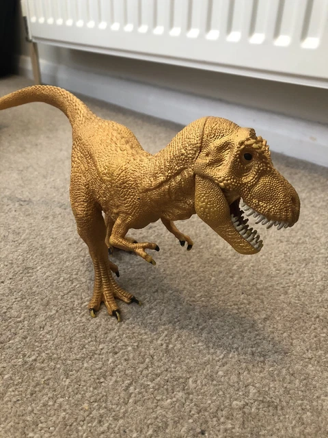 SCHLEICH DINOSAUR LIMITED Edition Gold T-Rex £18.50 - PicClick UK
