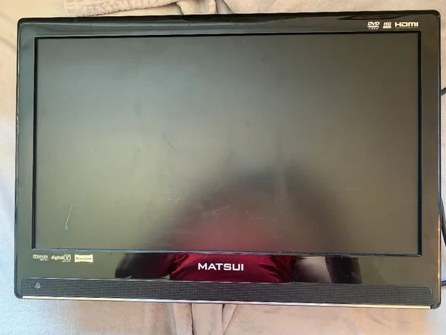 MATSUI 22” HD Ready Digital LCD TV Integrated DVD Player - Used £11.12 ...