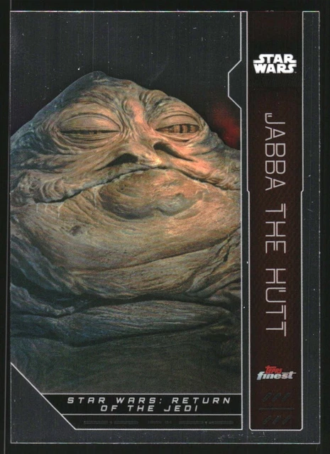 2023 FINEST STAR Wars #FN57 Jabba the Hutt £1.61 - PicClick UK