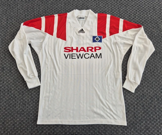 HSV HAMBURGER SV 1887 Adidas Trikot 1993/94 Sharp Viewcam Größe M EUR 170,00 - PicClick DE