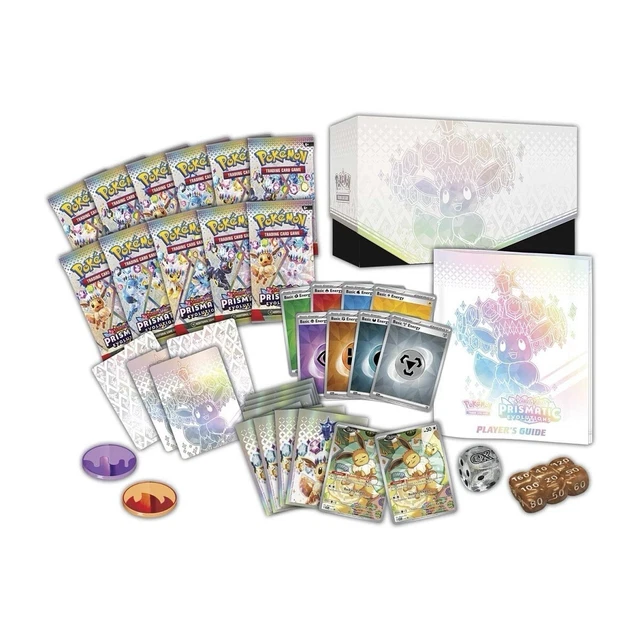 🇺🇸🇨🇦 POKEMON CENTER Prismatic Evolutions Case Of 4 ETB PRESALE $1,150. ...