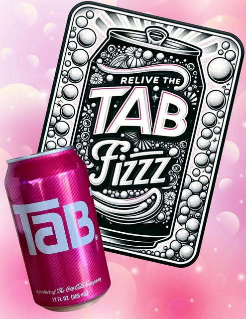 UNOPENED COMMEMORATIVE TAB Cola/Soda "Relive the Fizzz" Collectors ...