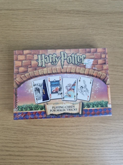 HARRY POTTER PLAYING Cards For Magic Tricks Carta Mundi Vintage Rare ...