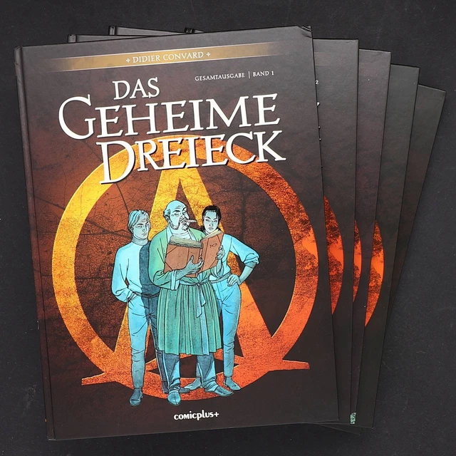 DAS GEHEIME DREIECK Gesamtausgabe Nr. 1-9 komplett HC Comic Album ...