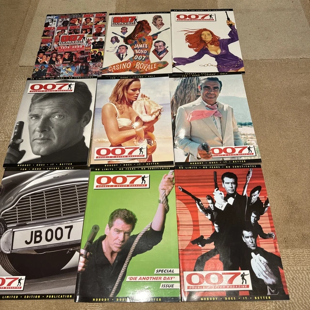 JAMES BOND 007 Magazine bundle of 9 issues Excellent condition £20.00 ...